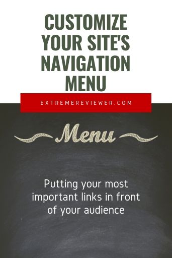 Customize Your Wordpress Navigation Menu • Extreme Reviewer